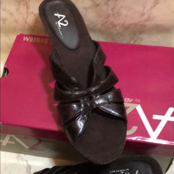 AEROSOLES | Shoes | Nwt Aerosoles A2 Powder Blue Sandals | Poshmark